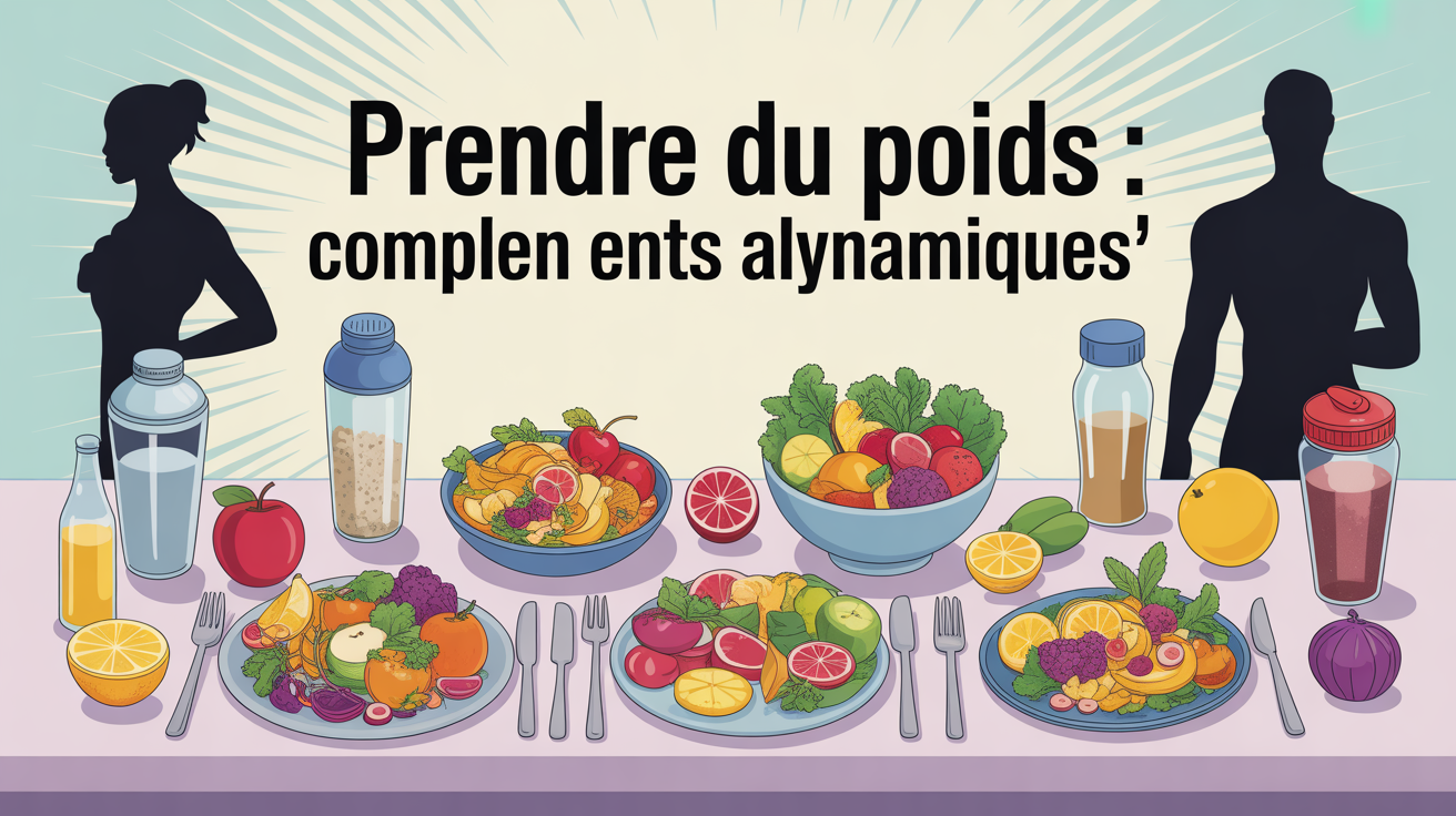 Prendre du poids avec les compléments alimentaires : guide c