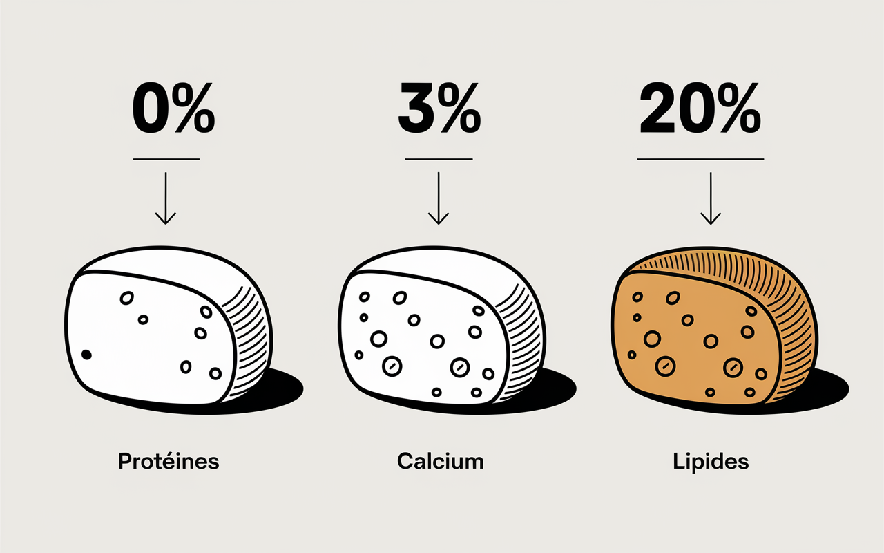 Composition du fromage blanc : comprendre chaque nutriment e