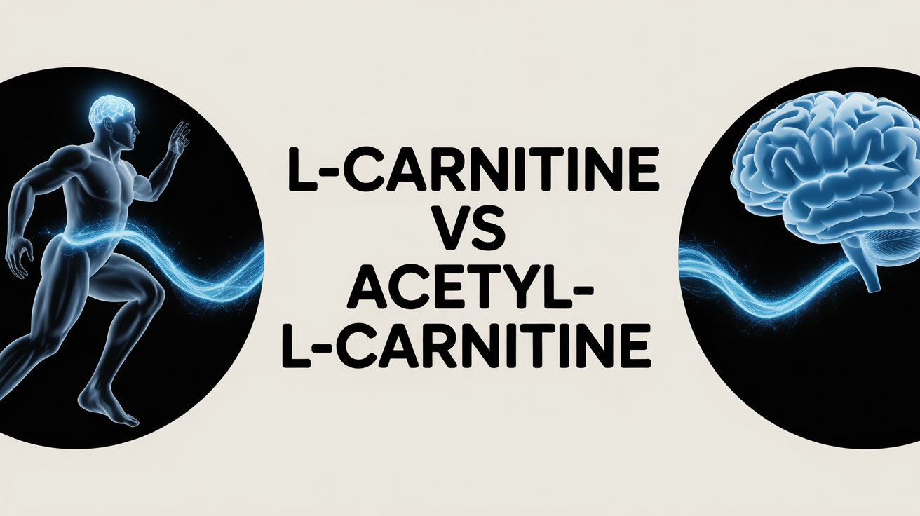 L-carnitine et acétyl-L-carnitine : choisir la forme qui vou